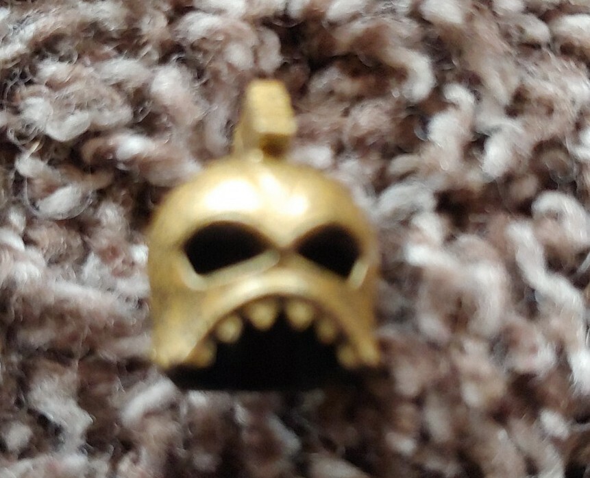 NEW Lego Atlantis Portal Emperor GOLD BATTLE HELMET Castle Minifig ...