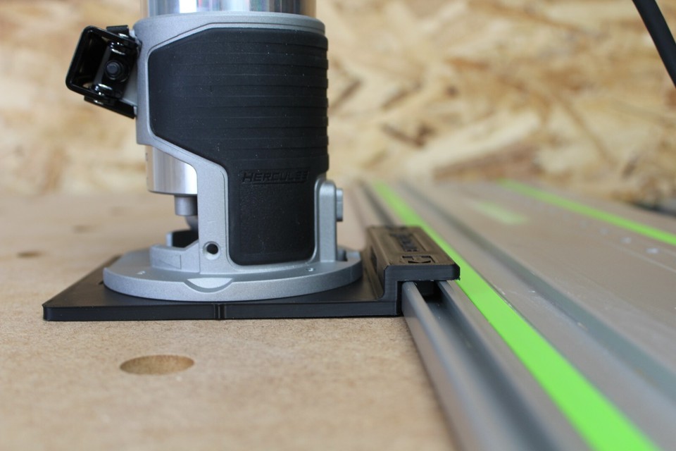 Track Saw Guide Rail Adapter for Harbor Freight 1/4" Hercules Router | eBay