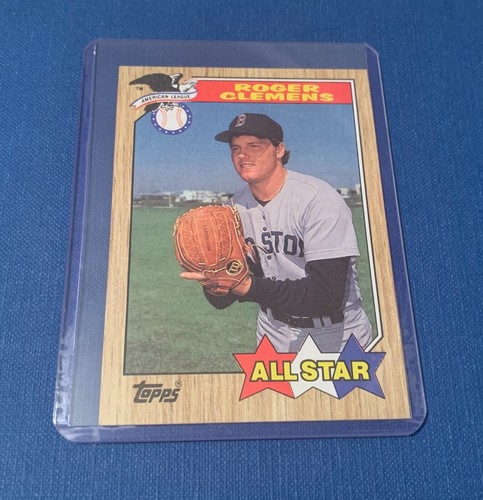 roger clemens 1987 all star topps "error" card | eBay