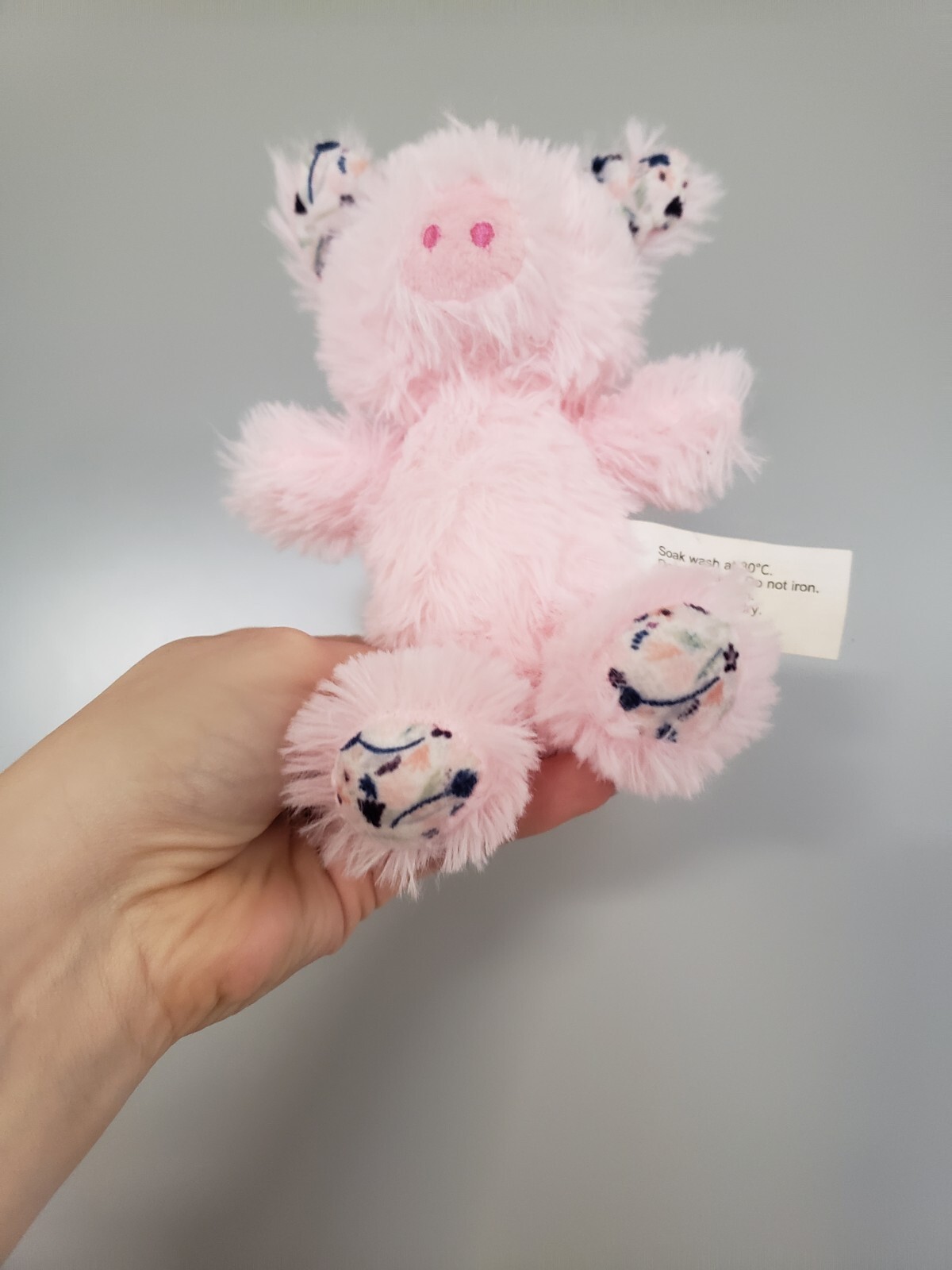 Easter Pig Mini Cuddly Toy George Asda soft toy Floral | eBay UK