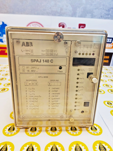 ABB SPAJ 140 C Over-current and earth-fault relay SPAJ 140 C-CA | eBay