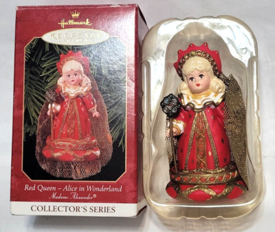 Hallmark Keepsake Ornament Alice in Wonderland Red Queen Madame ...