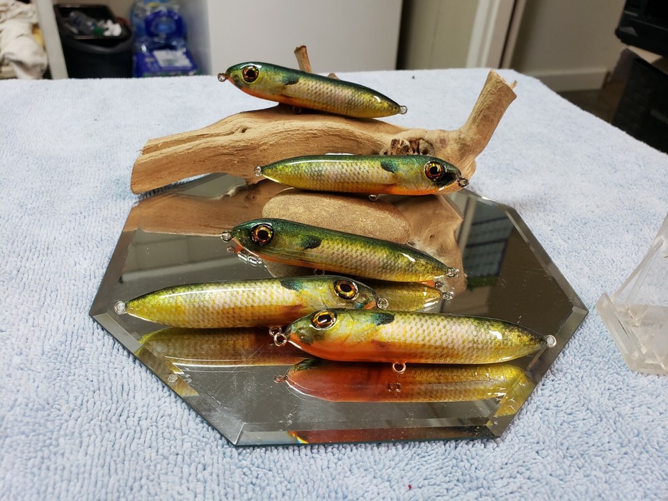 EZS CUSTOM WRAPPED SPOOK JR TOPWATER LURES | eBay