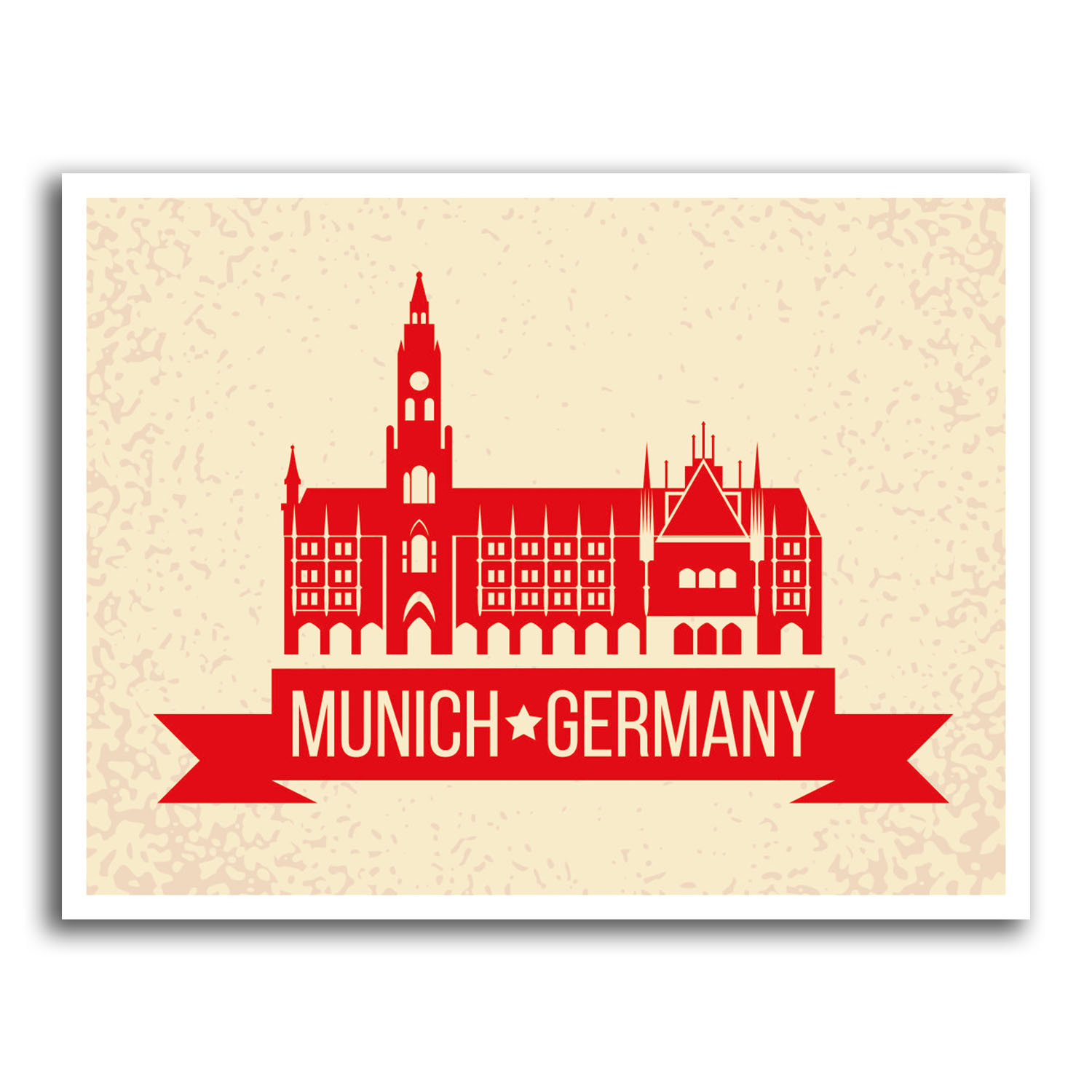 2 x 10cm Munich Germany Munchen Vinyl Stickers - Sticker Laptop Luggage ...
