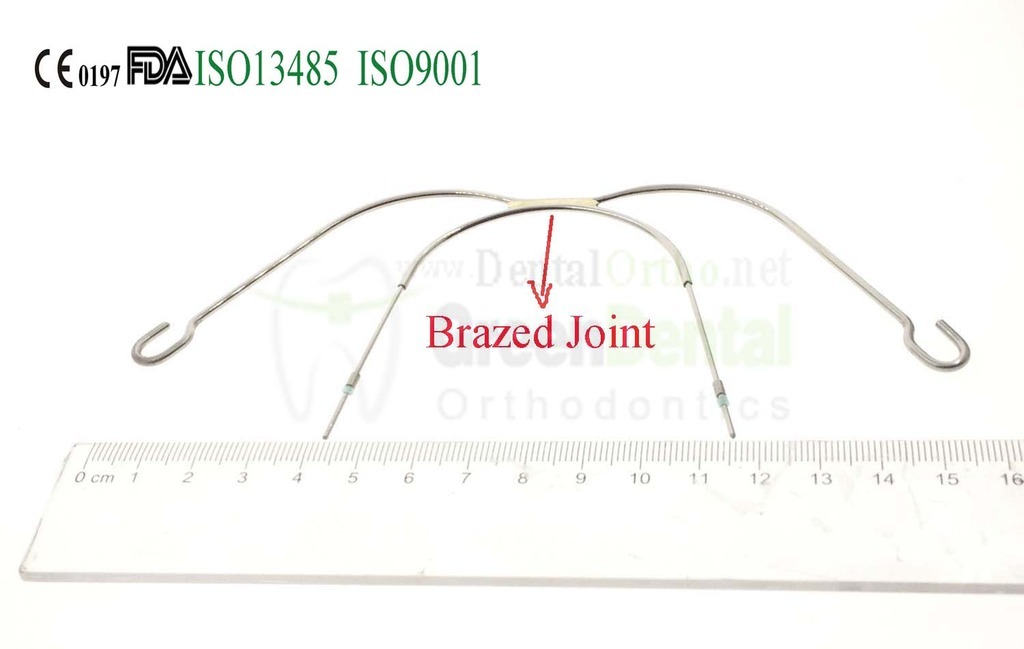 1xFace Bow Universal Type Orthodontic Dental Bite Turbos Button Buccal ...