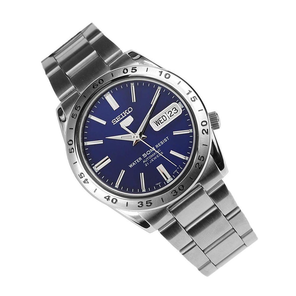 Seiko 5 Automatic Blue Dial Steel Mens Watch SNKD99K1 RRP £229 | eBay UK