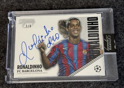 2022-23 Topps UCL Dynasty Ronaldinho Autograph Card /5 | eBay