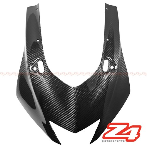 2022-2024 Yamaha R6 Carbon Fiber Upper Front Nose Headlight Fairing ...