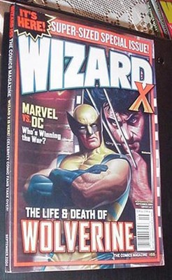 Wizard 155 Wolverine Hugh Jackman Movie Cover Greg Hor | eBay