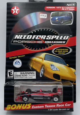 Need For Speed Porsche Unleashed Texaco Havoline Race Car Cd-Rom game ...