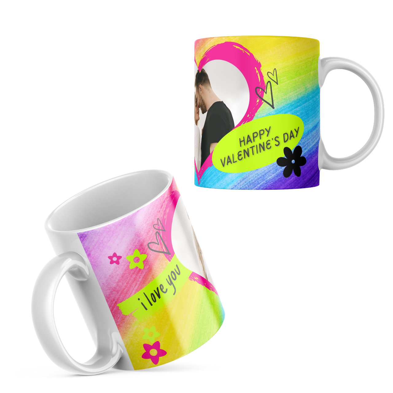 Personalized mug with text photo name logo personalized gift funny ...