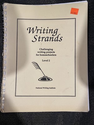 Writing Strands Challenging Writing Projects for Homeschoolers | eBay