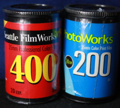 Seattle Filmworks Color Film 35mm 400 PhotoWorks 200 35mm film New ...