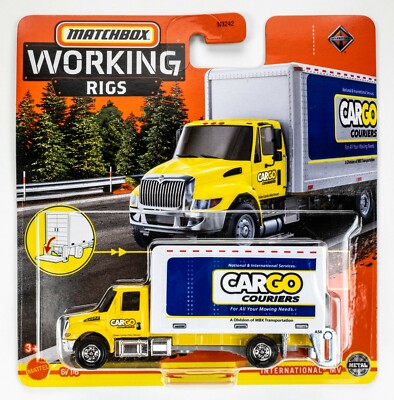 2022 Matchbox Working Rigs #6 International® MV Box Truck | CARGO ...