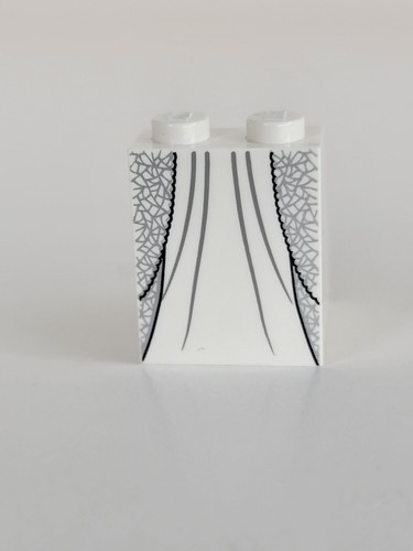 LEGO Skirt Dress Robe For Minifigure White Silver Bride Galadriel ...