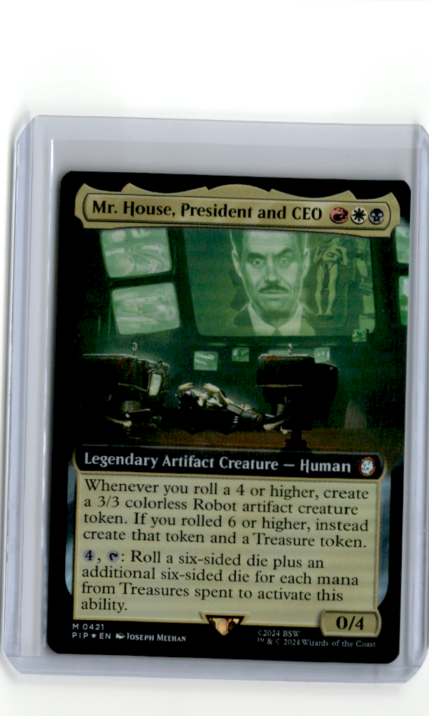 MTG Mr. House, President and CEO - Fallout [Foil] [Extended] NM 0421 ...