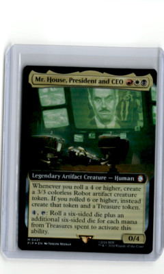 MTG Mr. House, President and CEO - Fallout [Foil] [Extended] NM 0421 ...