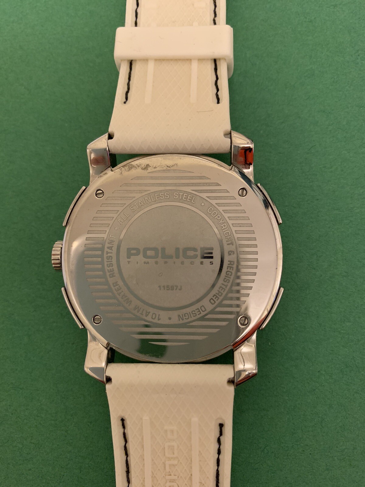 Men%27s+Police+Charger+Watch+11597J+%26+Police+Box+-+Rare+-+Stainless ...