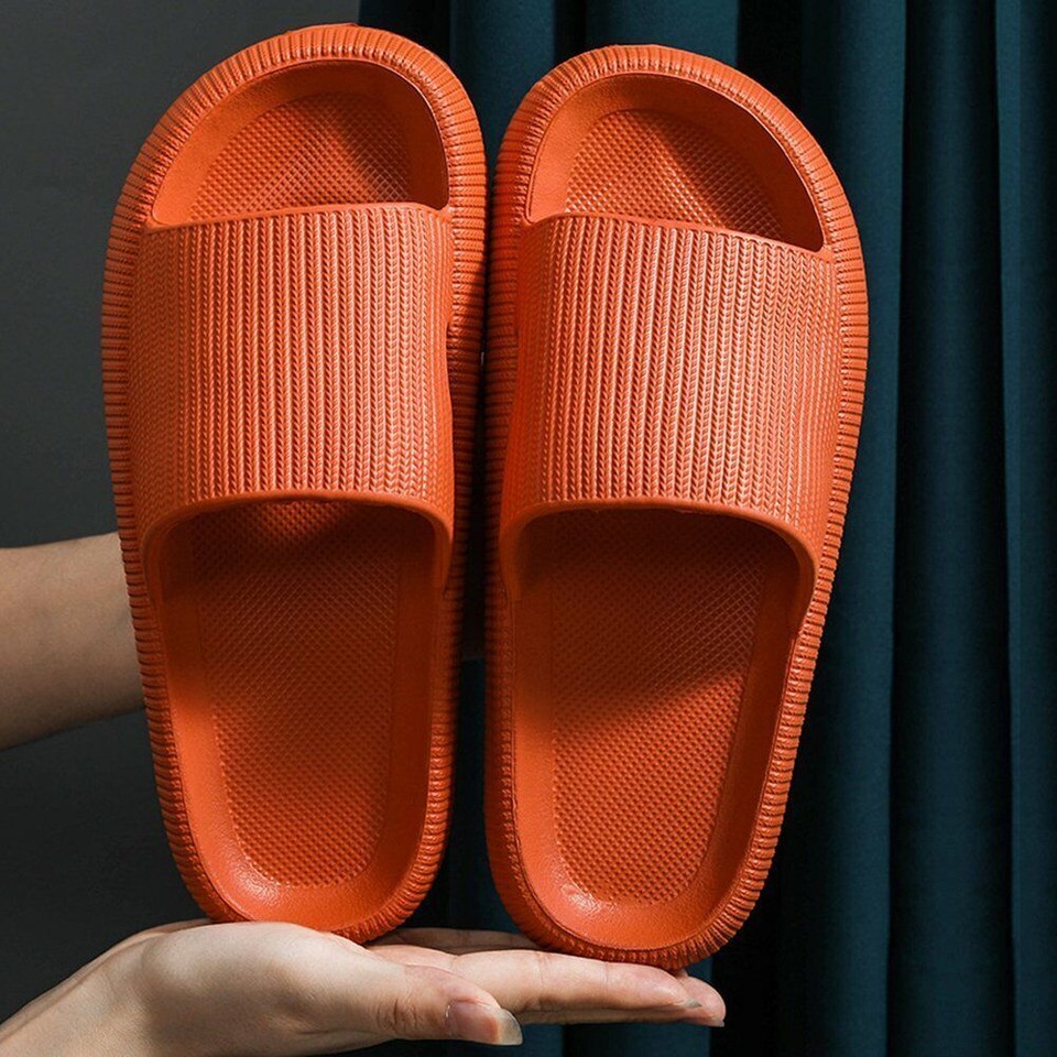 PILLOW SLIDES Sandals Ultra-Soft Slippers Extra Soft Cloud Shoes Anti ...