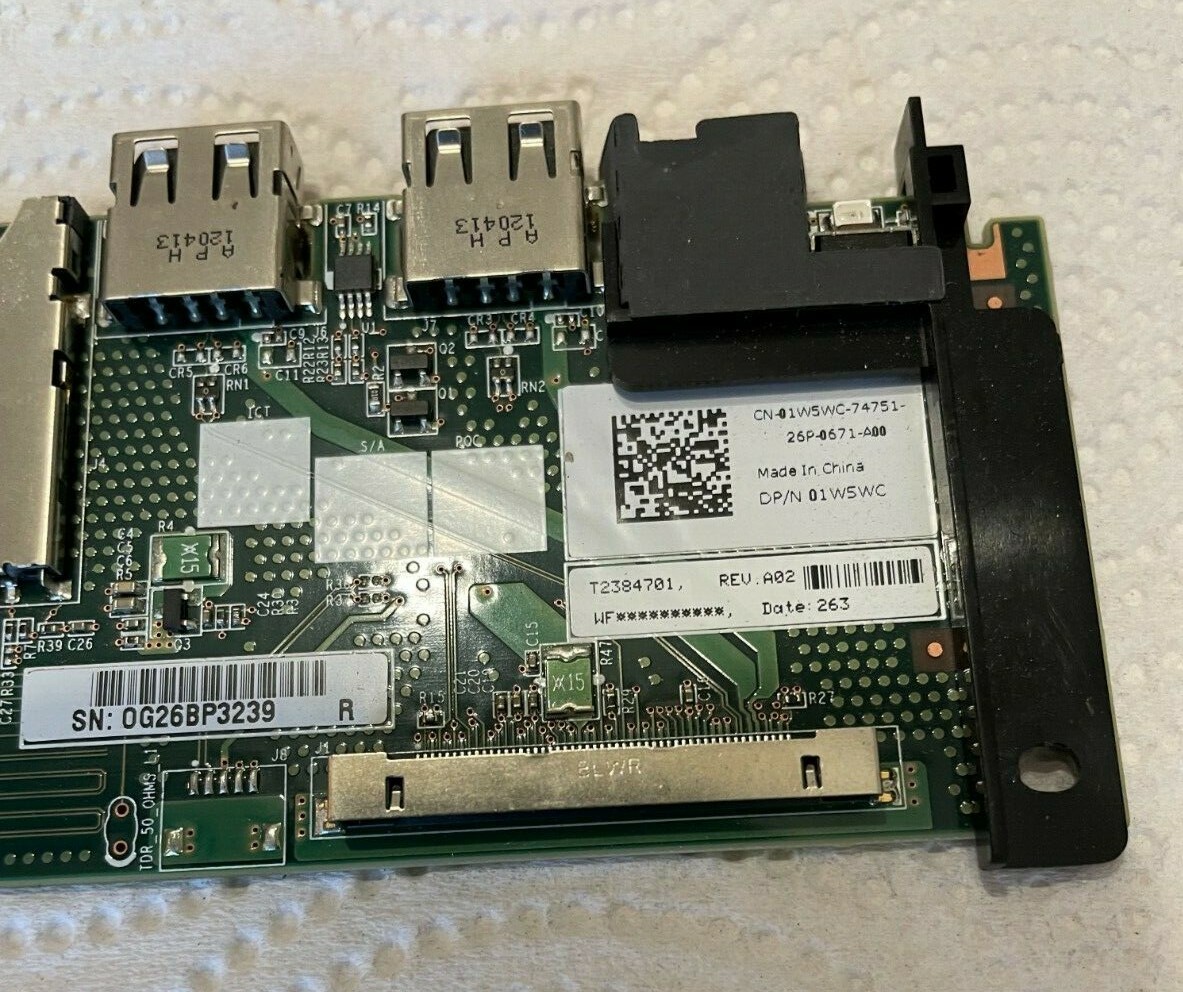 OEM Dell POWEREDGE R620 Control Panel Board 1W5WC for sale online | eBay