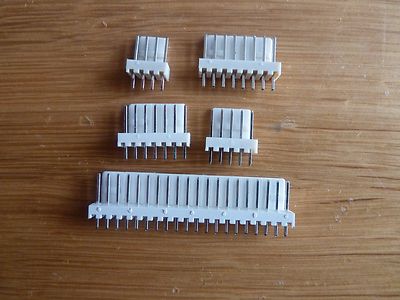 5 off 6 Way Straight Pin PCB Headers 0.1" (2.54mm) Connectors KK | eBay