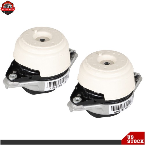 2 × Left & Right Engine Motor Mount 1662405817/ 16624059 For Mercedes ...