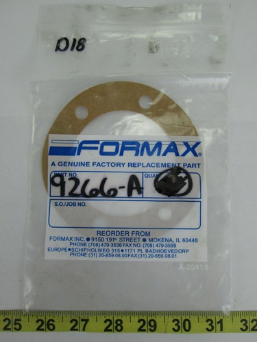 Formax Provisur Meat Patty Mold Machine Replacement Part Gasket 9266-A ...