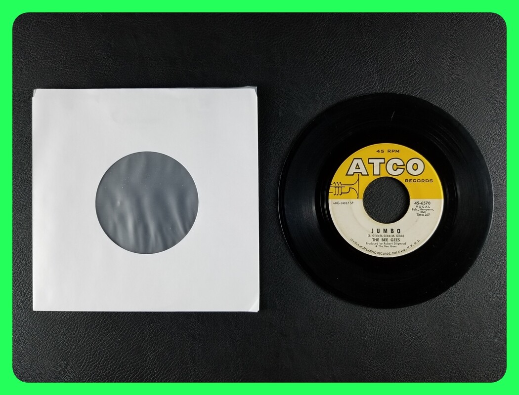 Bee Gees - Jumbo / The Singer Sang His Song (1968, 7'' Single) | eBay