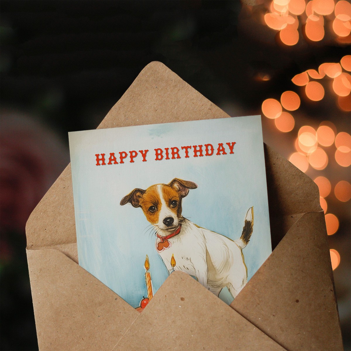 Dog Birthday Cards Jack Russell Birthday Card Dog Birthday Card Jack ...