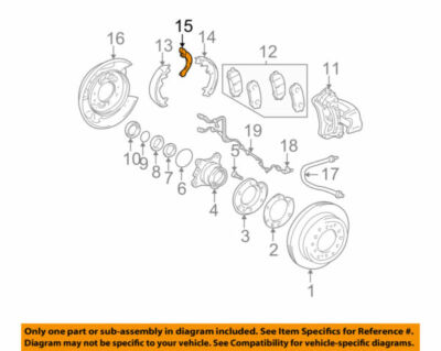 47611-60020 Toyota Lever, parking brake shoe, rh 4761160020, New ...