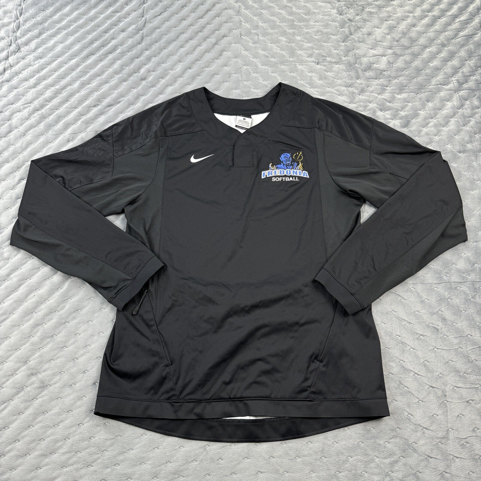Fredonia Devils Nike Jacket Womens Small Softball Vapor Windbreaker ...