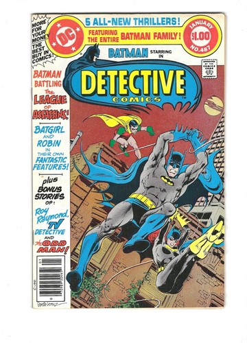 Detective Comics #488 DC 1980 VF/VF+ Batman Family Demon! Batgirl ...