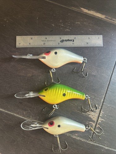 Lot Of 3 Poe’s Cedar Wood Crankbaits 400 P And Others Vintage Lures ...