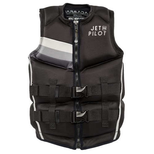 Men's Armada Neoprene Coast Guard Approved Life Jacket PFD (Black ...