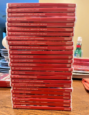 Nintendo Switch Replacement Game Case - NO GAMES - Kirby/Legend of ...