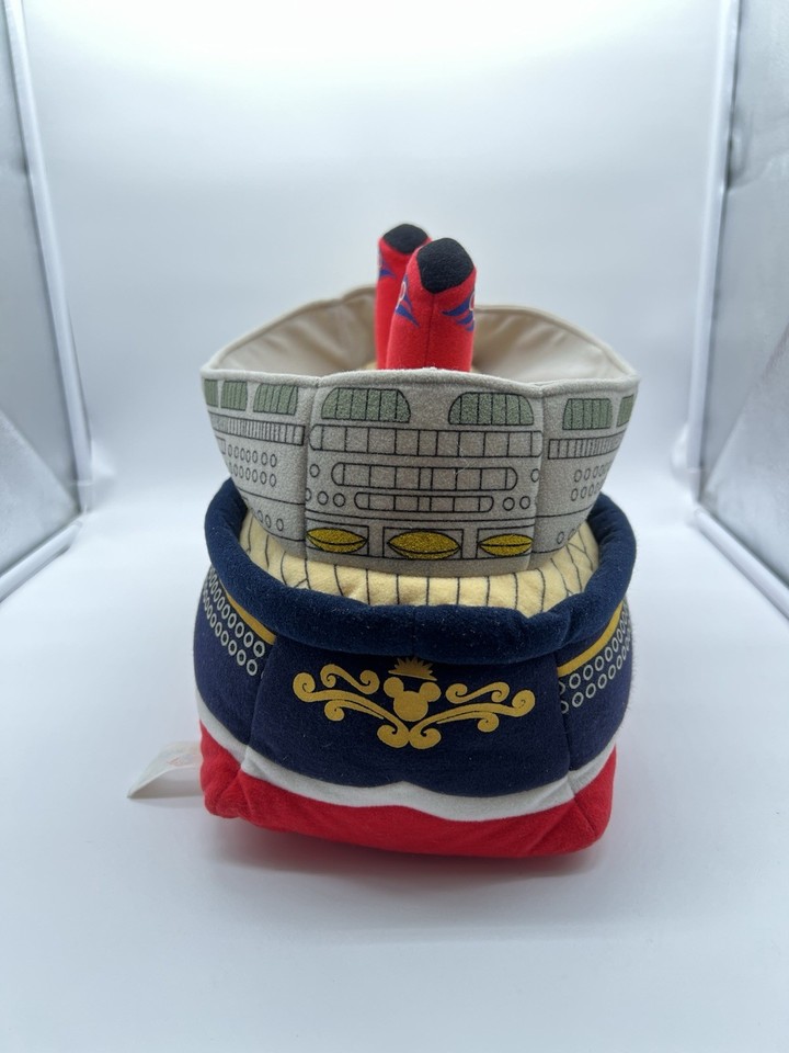 Disney Cruise Line Cruise Ship Plush Boat Mickey Mouse Nautical Sea 17 ...