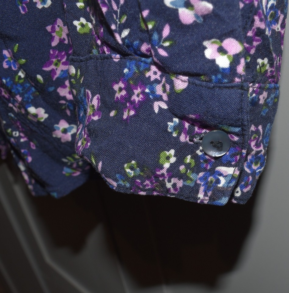 Ladies Fashion Isle Essentials Shirt Top Buttons Up Down front Blouse ...