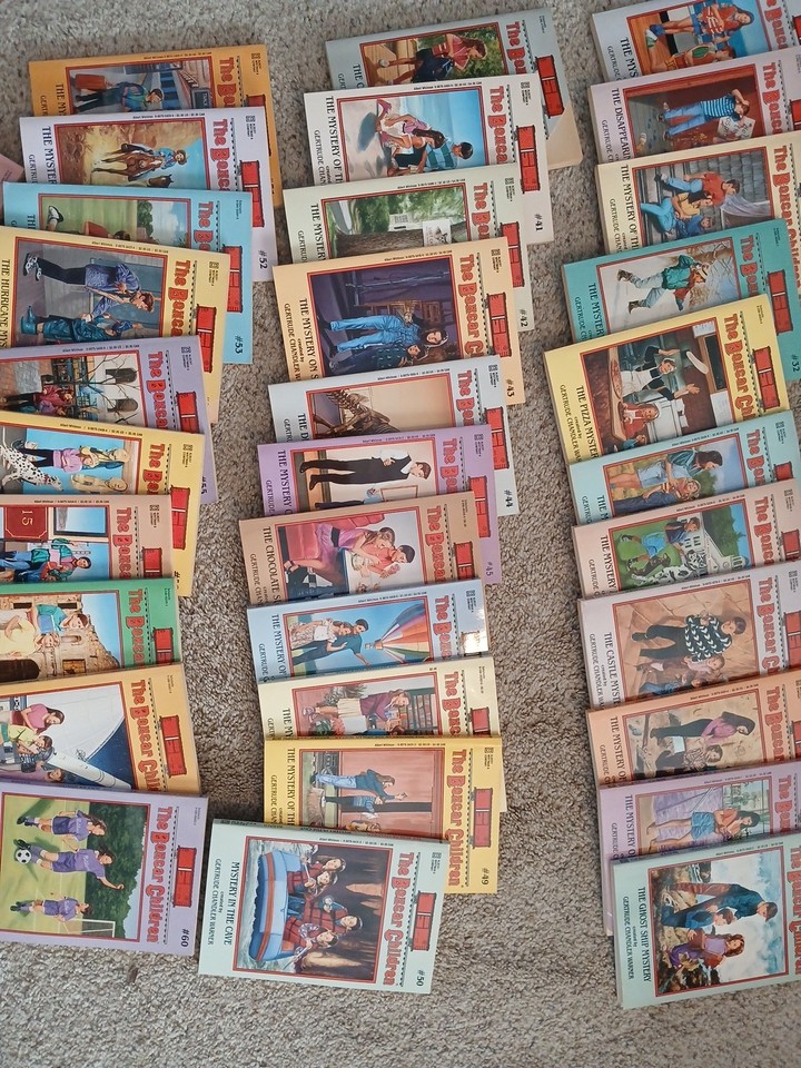 Lot Of 63~ Boxcar Children Mystery Books Paperback Warner | eBay