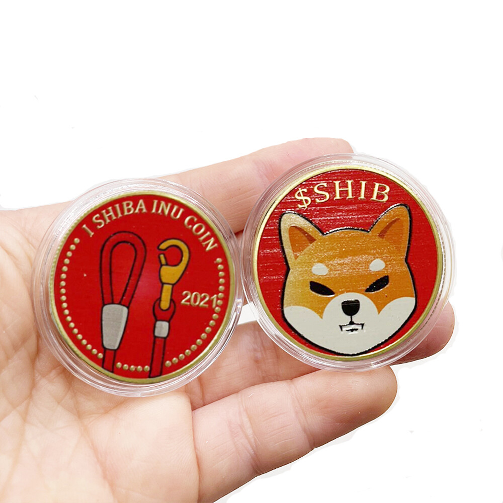Shiba Inu SHIB Shib Shi ba Dog Commemorative Coin Dogecoin Doge Coin ...