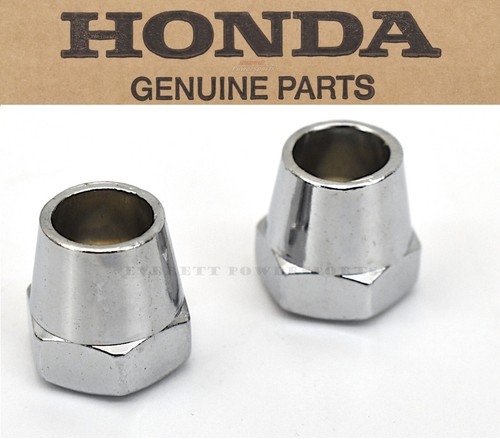 Mirror Lock Nuts 8mm RH Nut Thread Honda VT1100 CH50 & More (See Notes ...