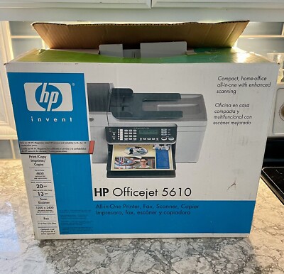 HP Officejet 5610 All In One Printer - Vintage In Box | eBay