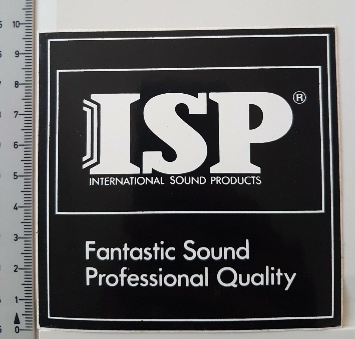 Aufkleber Sticker ISP International Sound Products Quality (10382 ...