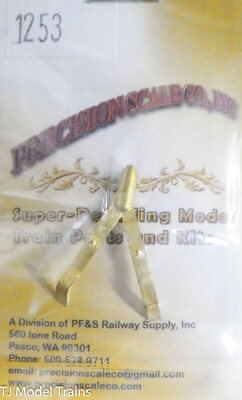 Precision Scale O #1253 Step, Pilot, & Footboard Brackets, C-Class ...