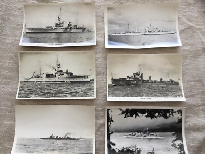 HMS Frobisher, Arethusa, Vindictive, Vanoc, Enterprise, Dragon Original ...