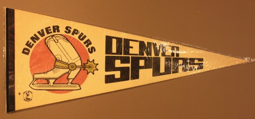 Vintage 1975 WHA World Hockey Association | Denver Spurs | 30x12 ...