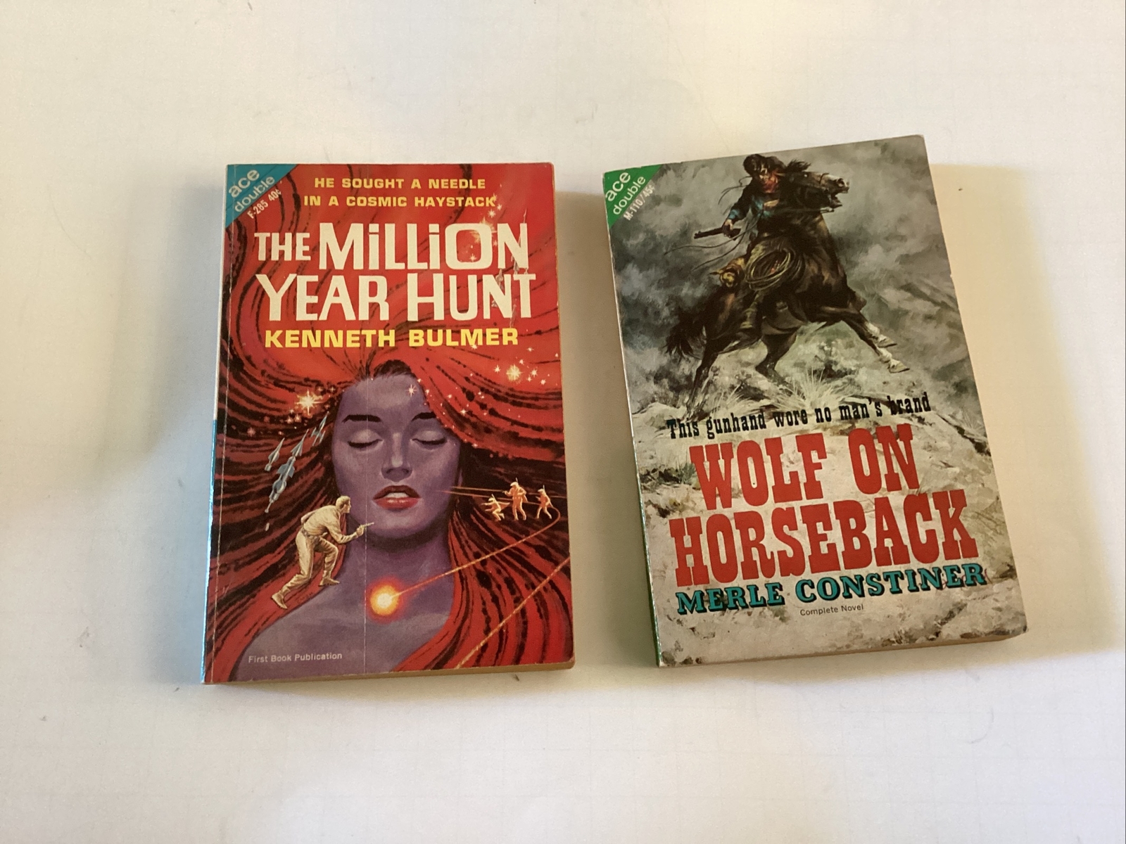 1960’s Ace Double Book Lot 2 John Brunner Leiber Vance, Ship To The ...