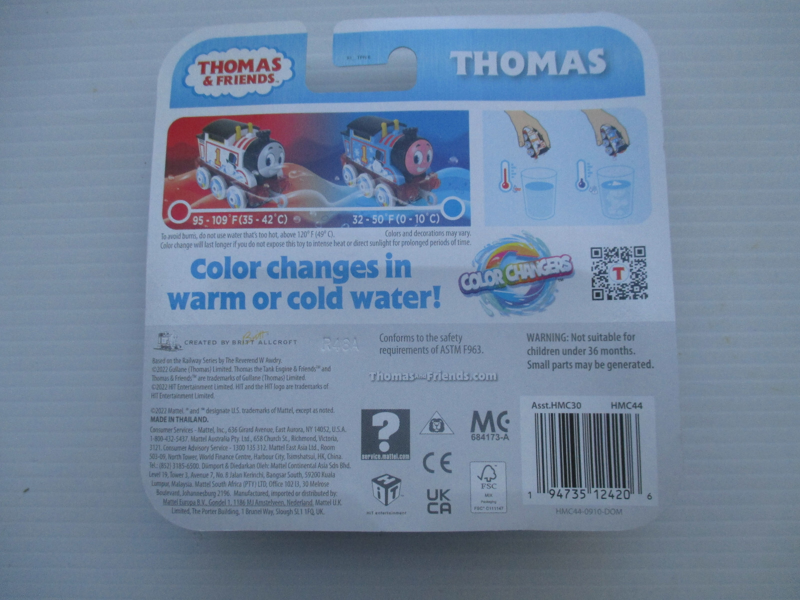 Fisher-Price THOMAS & FRIENDS -COLOR CHANGERS *THOMAS* METAL ENGINE NEW ...