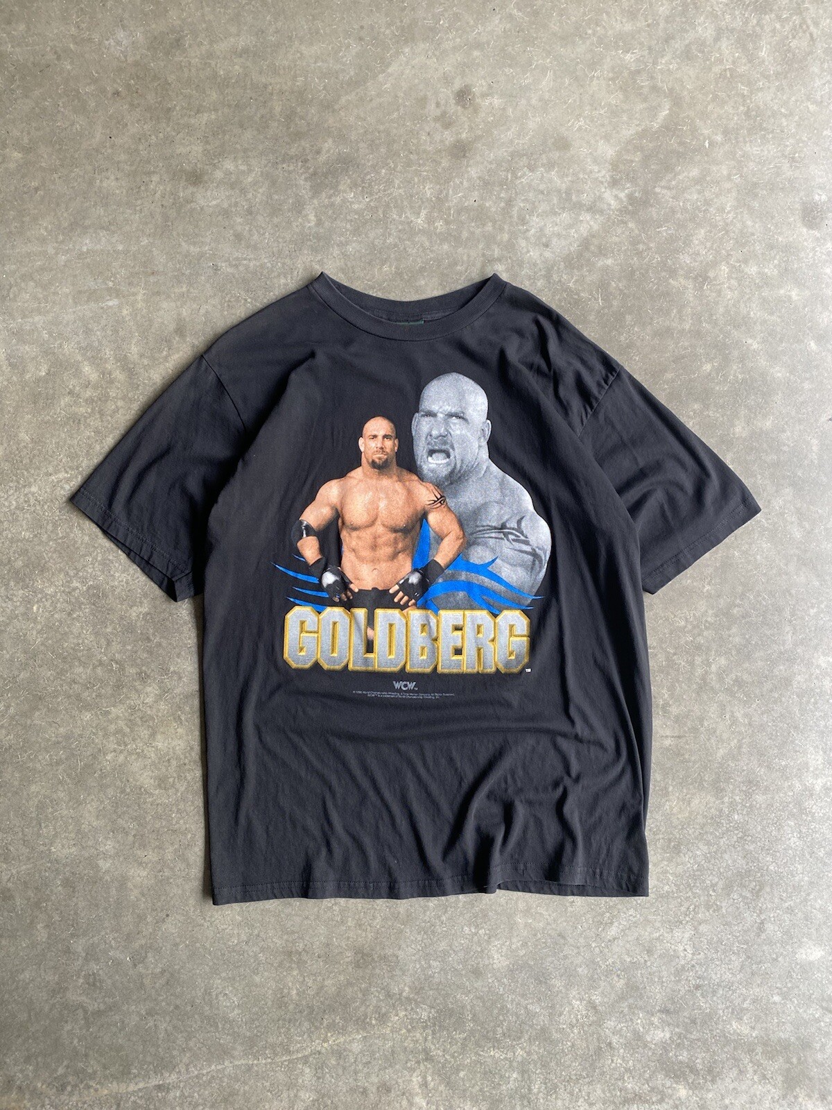 1998 Goldberg WCW Wrestling Vintage Tee - Gem