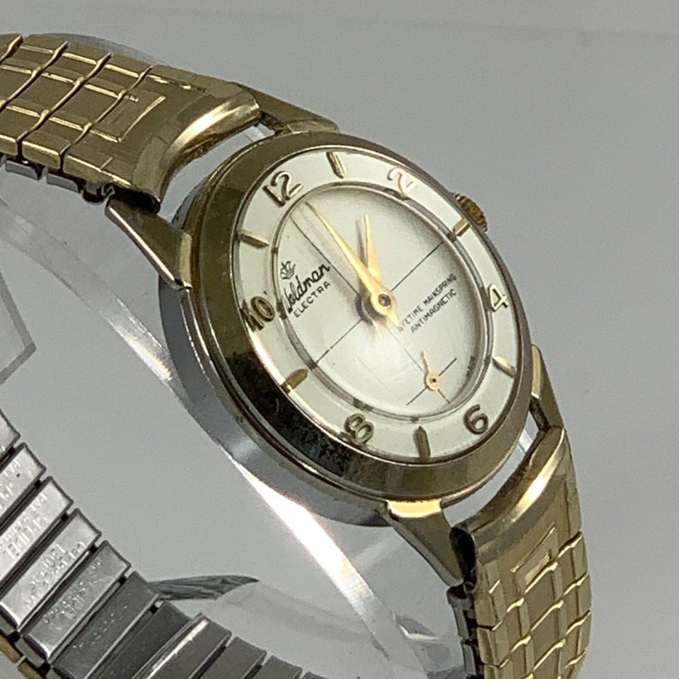 Vintage Edward Waldman Electra Swiss Made Watch - for Parts/Repair | eBay
