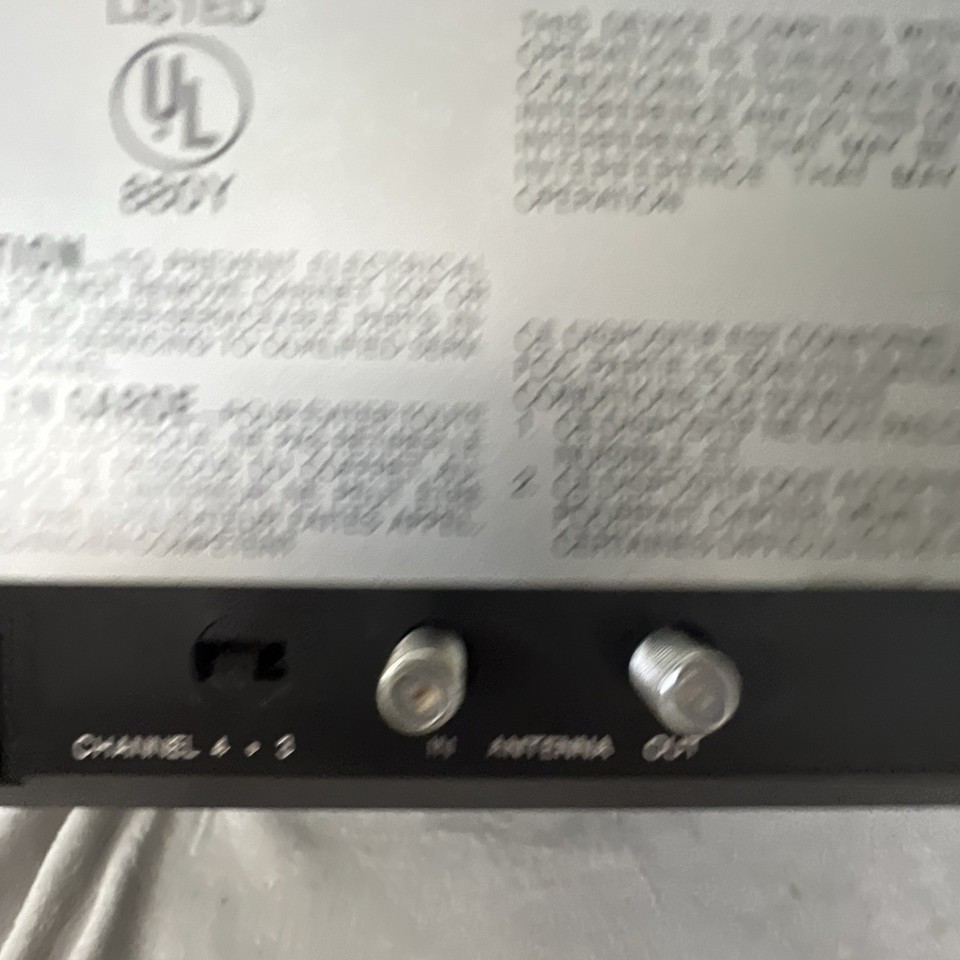 RCA SelectaVision CED Video Disc Player , Model SFT 100 W , Working, 5 ...